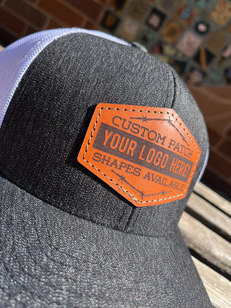 Custom Logo Pacific Headwear 110c Trucker Snapback Hat Laser Engraved ...